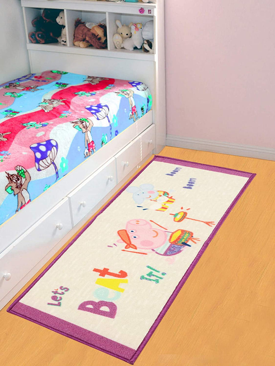 SARAL HOME Peppa Runner (45 X 120 CM) - MULTI